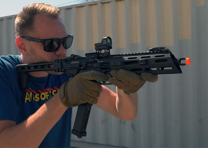 G&G SMC-9 GBB Carbine Snap Shot | Popular Airsoft: Welcome To The ...