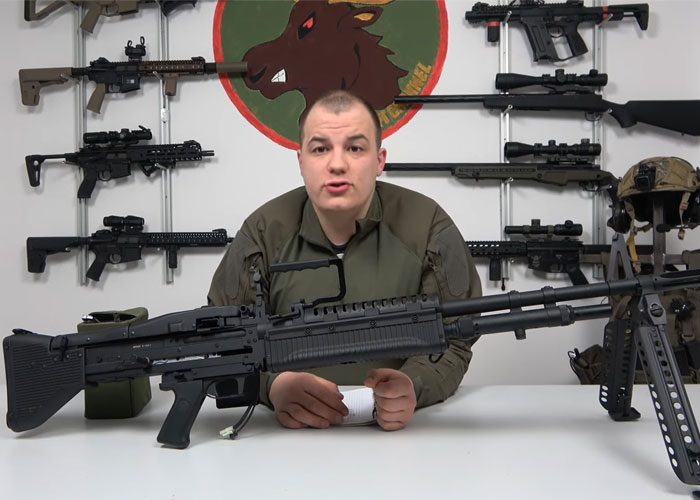 Tom's Airsoft Channel On The A&K M60 LMG 0.5J LMG | Popular Airsoft ...