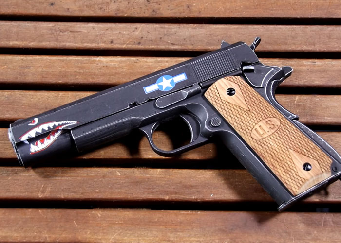 AW Custom Auto Ordnance Colt 1911 Squadron GBB Pistol Review | Popular ...