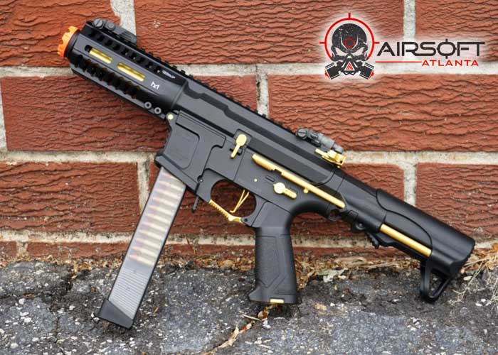 G&G ARP9 Gold AEG At Airsoft Atlanta | Popular Airsoft: Welcome To The ...