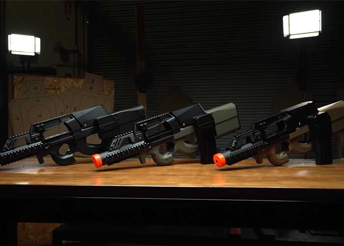 Evike Custom P90 Terminator AEG | Popular Airsoft: Welcome To The ...