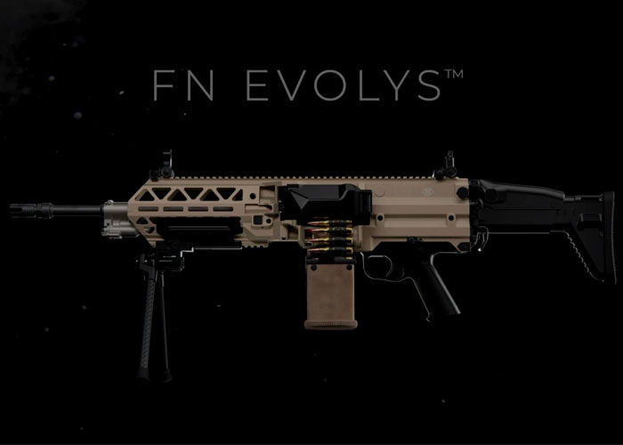 FN Herstal Unveils The EVOLYS Ultralight Machine Guns | Popular Airsoft ...