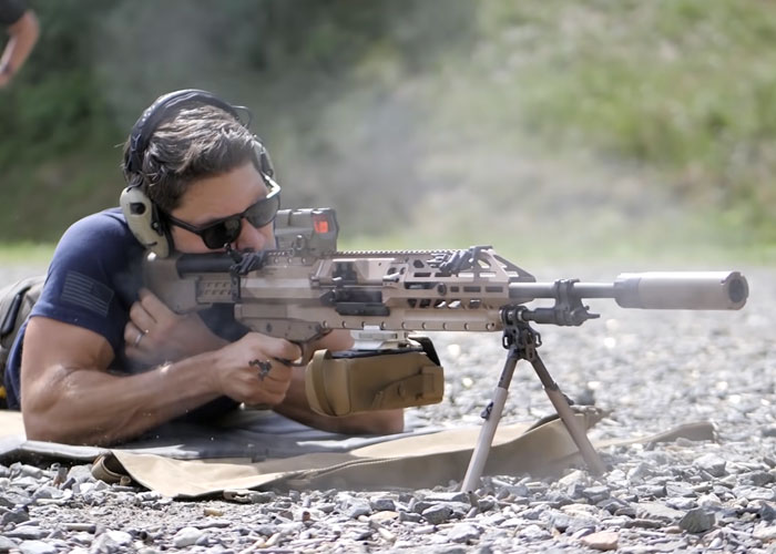 The Firearm Blog With The SIG LMG-68 Light Machine Gun | Popular ...