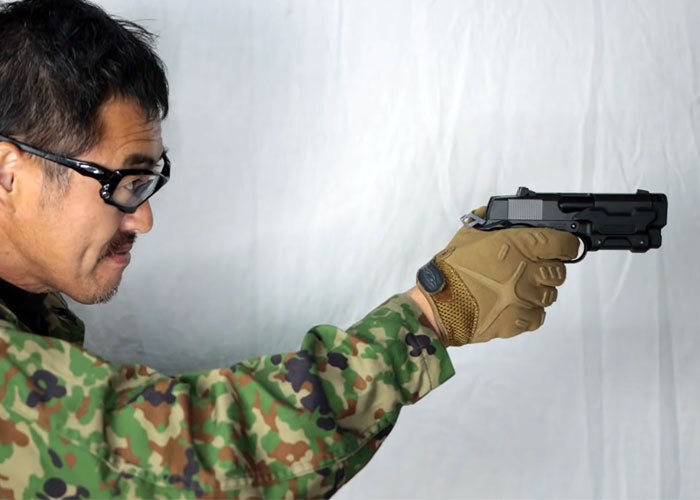 Mach Sakai: Tokyo Marui AM.45 GBB Pistol Black Edition | Popular ...