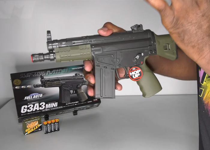 Tokyo Marui Mini G3A3 AEG Unboxing | Popular Airsoft: Welcome To The ...