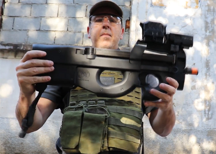 AW Custom P90 Gas Blowback Demo | Popular Airsoft: Welcome To The ...