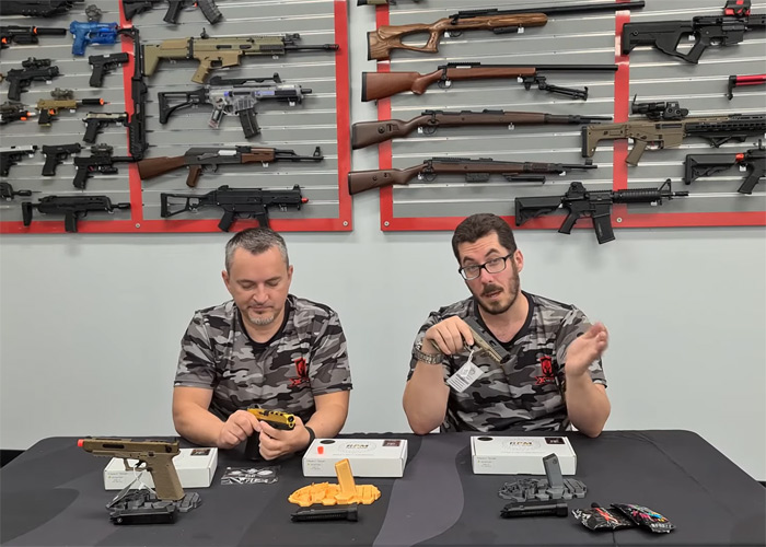 X-Force Tactical Poseidon EVO II/Shark Gas Gel Blaster Pistols ...