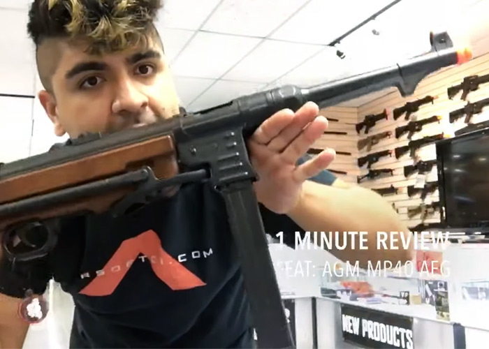 Airsoft GI 1 Minute Review: AGM MP40 AEG | Popular Airsoft: Welcome To ...