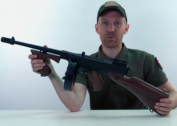King Arms Thompson M1928 Chicago At Strike Planet | Popular Airsoft ...