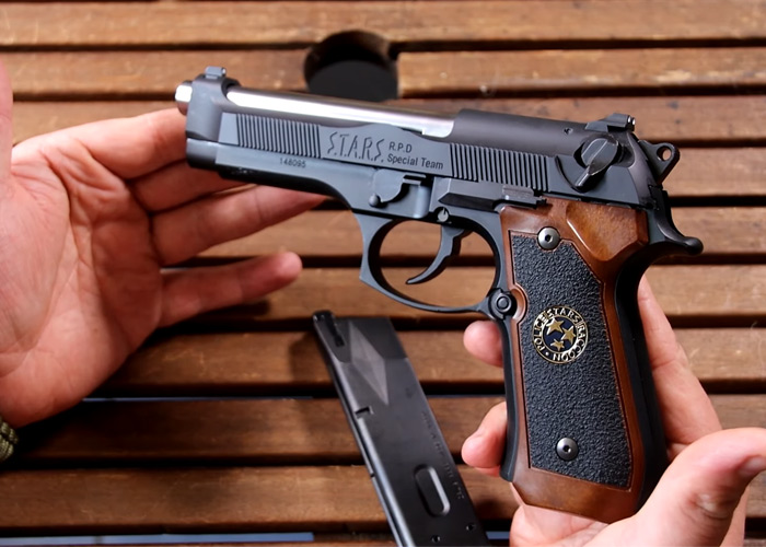 Timerzanov Airsoft: Tokyo Marui M92F Biohazard Samurai Edge GBB ...