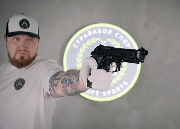 Airsoft Sports: WE M92 Honey Hex Cut GBB Pistol | Popular Airsoft ...