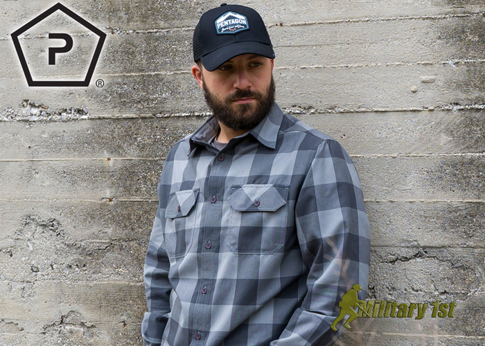 Pentagon Drifter Flannel Shirt At Military 1st | Popular Airsoft ...