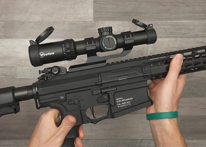 Riko Airsoft With The Firefield Rapidstrike 1-6 x 24 Optic | Popular ...