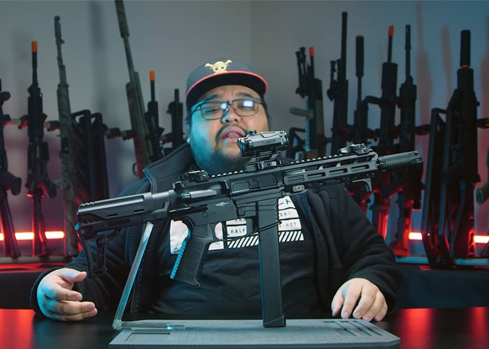 Airsoft GI: Lancer Tactical LT-35 Gen 2 9mm Battle X PCC | Popular ...