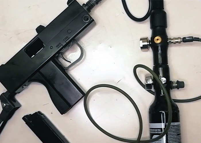Custom HPA-Powered MAC-11 Pistol By Fulcrum | Popular Airsoft: Welcome ...