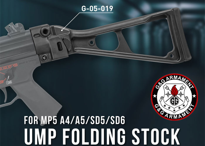 G&G Armament UMP Folding Stock | Popular Airsoft: Welcome To The ...