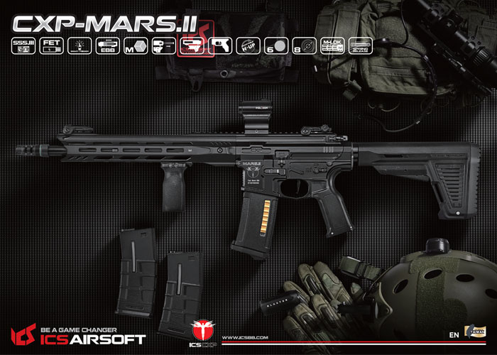 New Generation ICS Airsoft CXP-MARS.II AEG | Popular Airsoft: Welcome ...