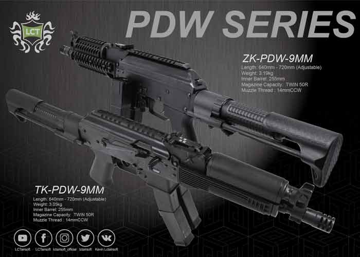 LCT Airsoft PDW AEG Series | Popular Airsoft: Welcome To The Airsoft World