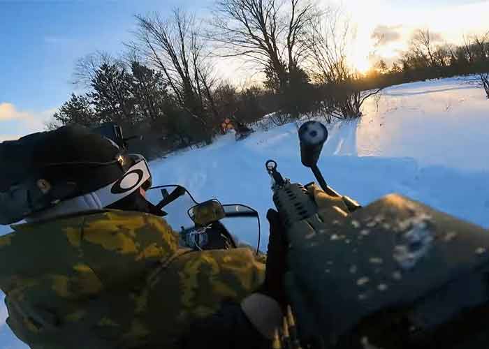 Airsoft Snowmobile Warfare | Popular Airsoft: Welcome To The Airsoft World