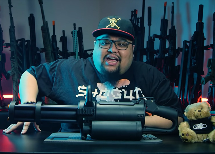 Classic Army M133 Mini Vulcan Microgun At Airsoft GI | Popular Airsoft ...