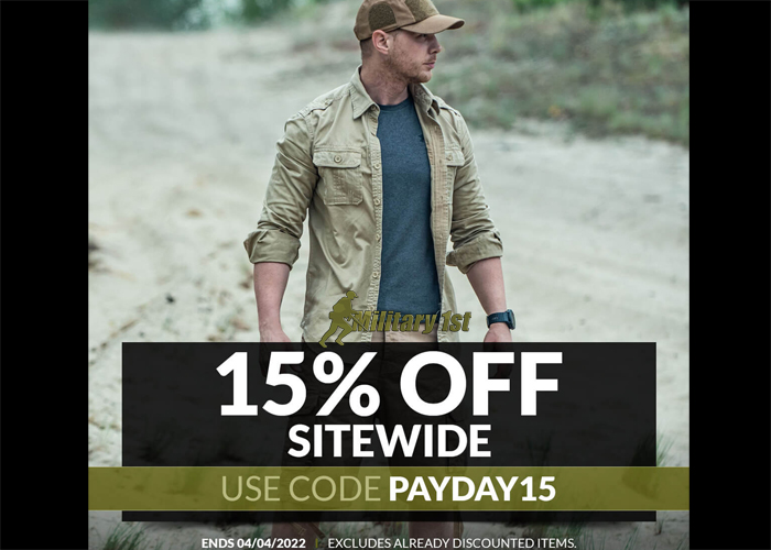 Items At 15% Off At Military 1st | Popular Airsoft: Welcome To The ...
