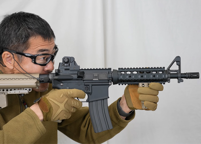 Mach Sakai: Tokyo Marui M4A1 CQB-R Flat Dark Earth NGRS | Popular ...