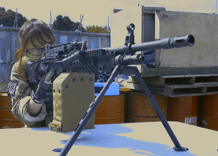 Picciolina With The VFC MK48 Mod1 AEG | Popular Airsoft: Welcome To The ...