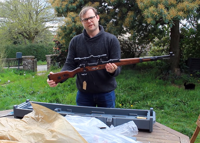 Neo035 Unboxes The Ares Airsoft Karabiner 98K Rifle | Popular Airsoft ...