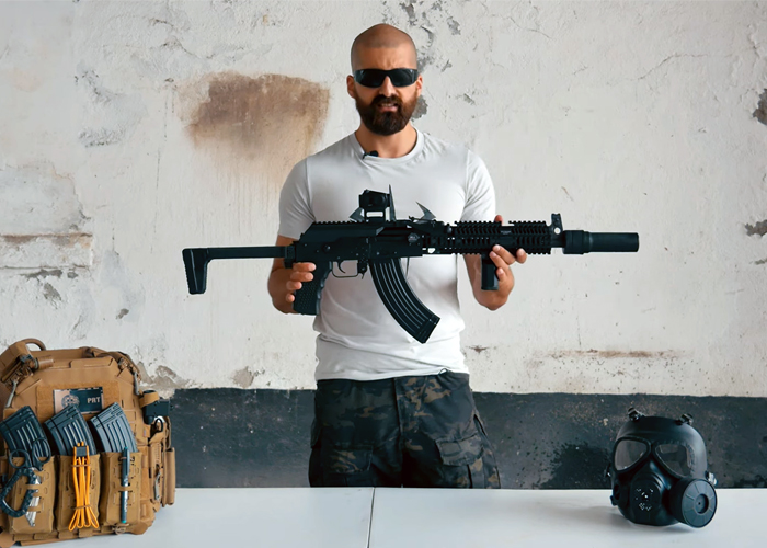 BESTA Airsoft's Tokyo Marui AKM GBB Modern Build | Popular Airsoft ...