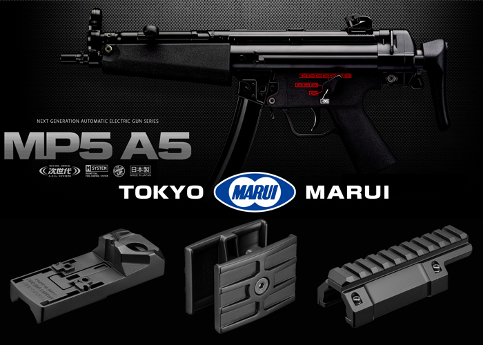 Accessorizing The Tokyo Marui MP5 NGRS Series Got Easier With The New ...