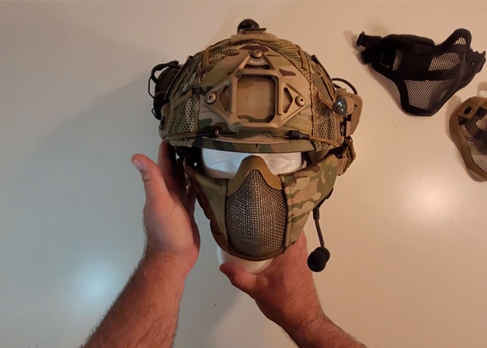 OneTigris Half Face Mesh Mask Review | Popular Airsoft: Welcome To The ...