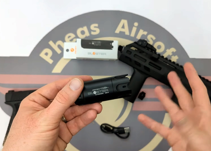 Pheas Airsoft Unboxes The Acetech Blaster Tracer Unit | Popular Airsoft ...