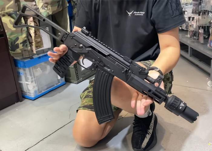 C&C Tac Custom SLR Krink 4” MLOK Handguard For TM AKM GBB | Popular ...