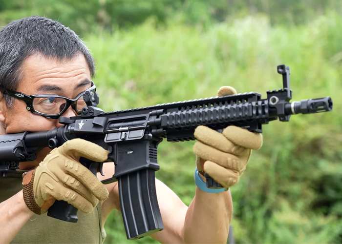 Mach Sakai With The G&P M4A1 Sentry MAGPUL AEG | Popular Airsoft ...