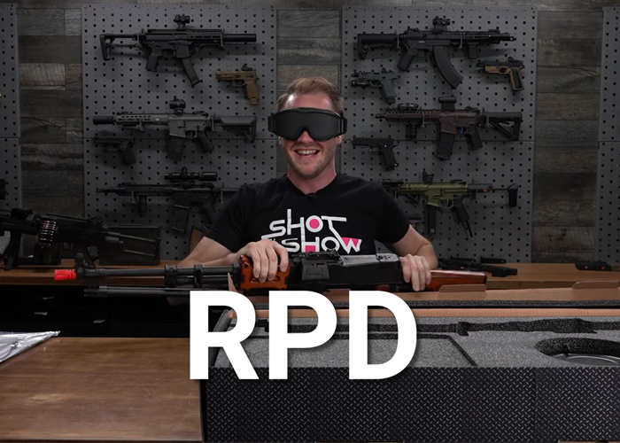 Matt's Blindfolded Reaction To The LCT Airsoft RPD AEG | Popular ...