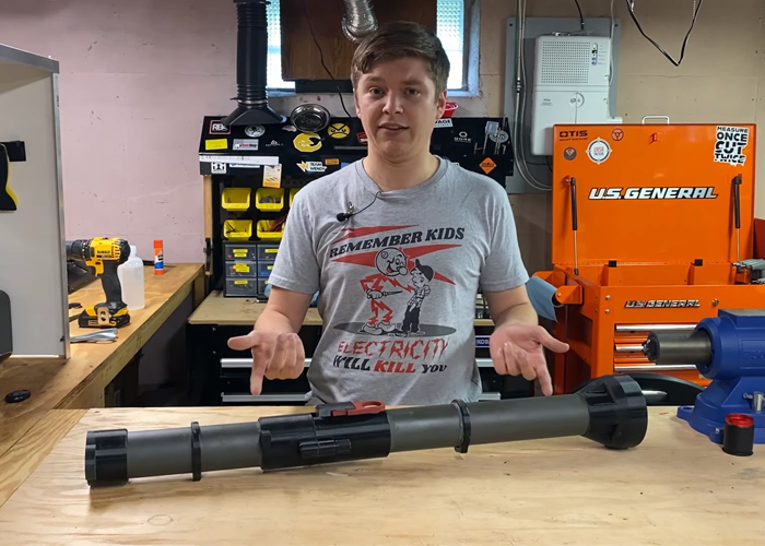 The $20 The XE-15 'CAT' Airsoft Rocket Launcher | Popular Airsoft ...