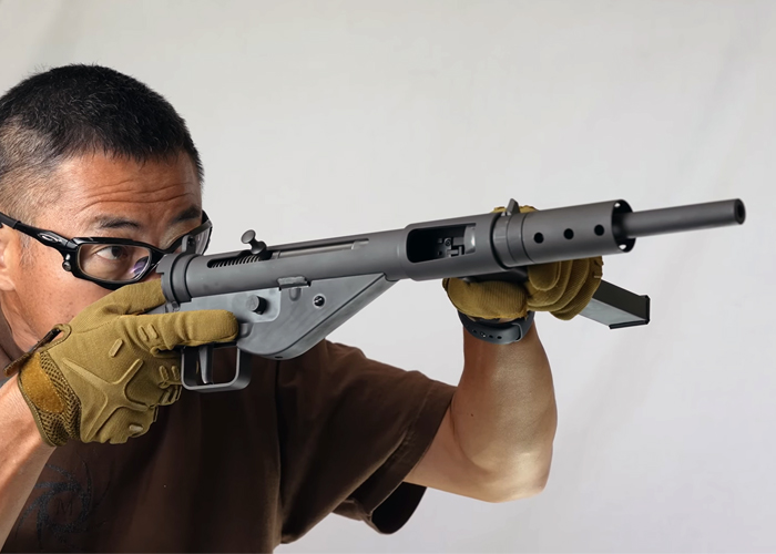 Mach Sakai's Northeast Sten MK2 T-Stock GBB Review | Popular Airsoft ...