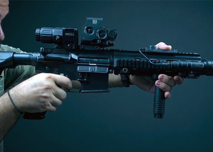 Fully Upgraded Tokyo Marui 416D Devgru NGRS | Popular Airsoft: Welcome ...