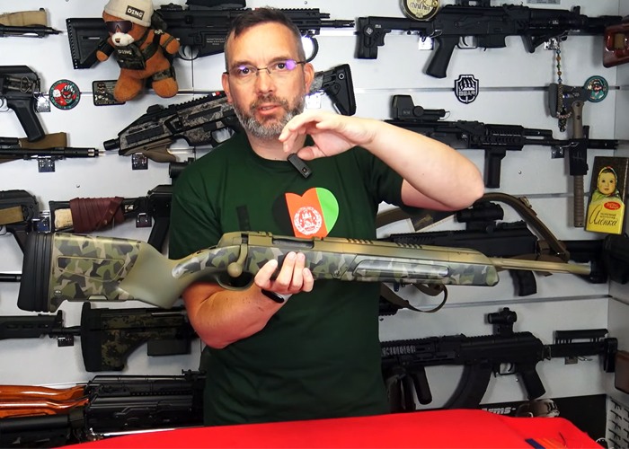 Airsoft Skin Zone On The ASG Steyr Scout Sniper Rifle | Popular Airsoft ...