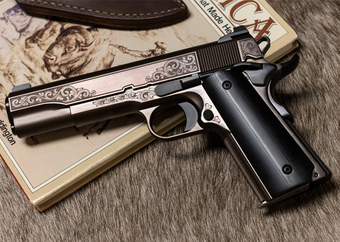 Custom Made Guns Engraving Take A Look At The New Heirloom 2022 1911