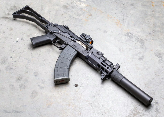 SLR ION Lite M-Lok Handguard Kits & AK Folding Stock For GHK | Popular ...