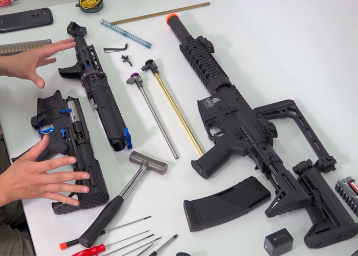 Laylax Airsoft Hi/Low: M4 AEG Build Challenge | Popular Airsoft ...