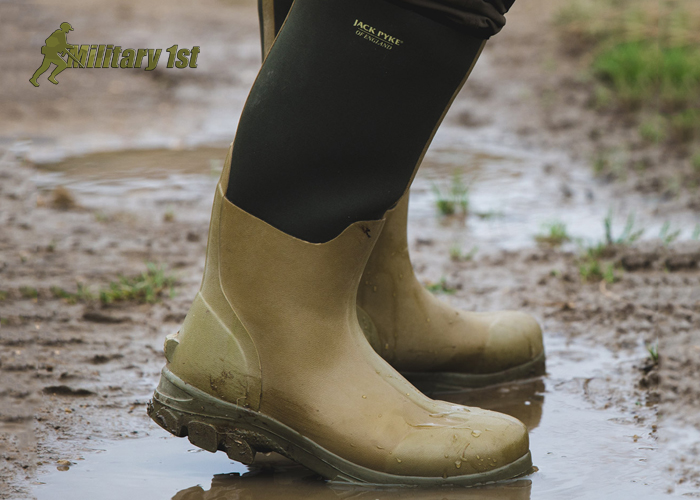 Military 1st: Jack Pyke Ashcombe Neoprene Wellington Boots | Popular ...