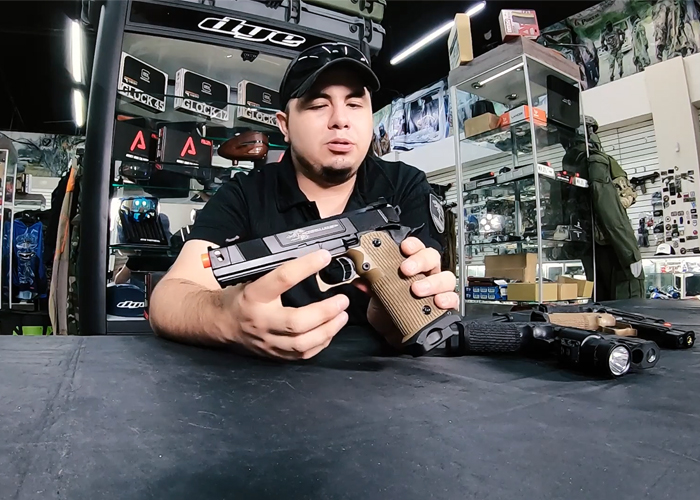 El Portal Gotcha: Army Armament Hi-Capa GBB Pistol | Popular Airsoft ...