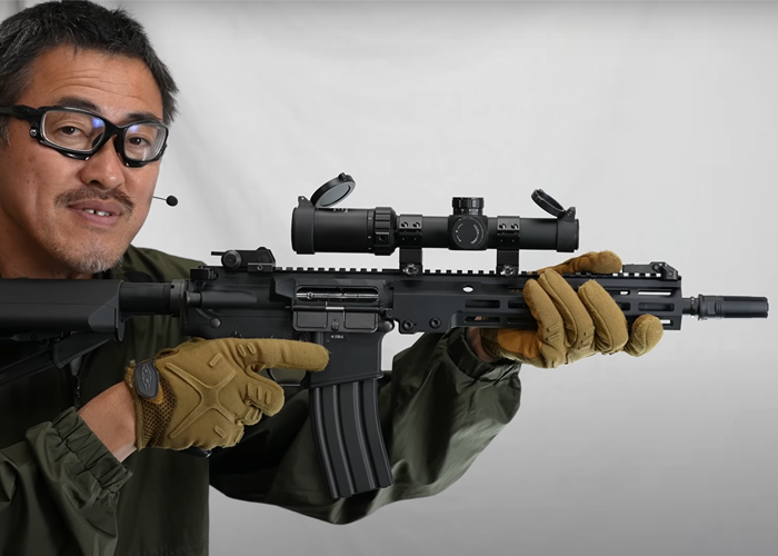 Mach Sakai Tries The Tokyo Marui URG-I 11.5inch Black NGRS | Popular ...