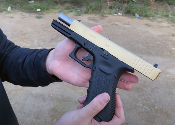 Delta Says Reviews The WE Airsoft G17 Titanium GBB Pistol | Popular ...
