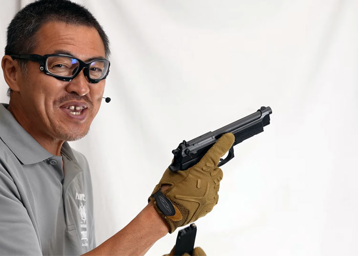 Mach Sakai: Tokyo Marui M9A1 Gas Blowback Pistol | Popular Airsoft ...