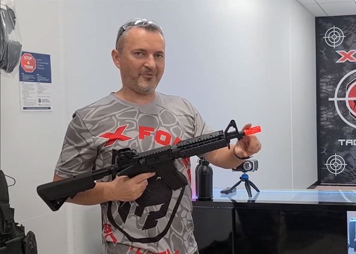 Double Bell M4A1 CQB Gel Blaster At X-Force Tactical | Popular Airsoft: Welcome To The Airsoft World