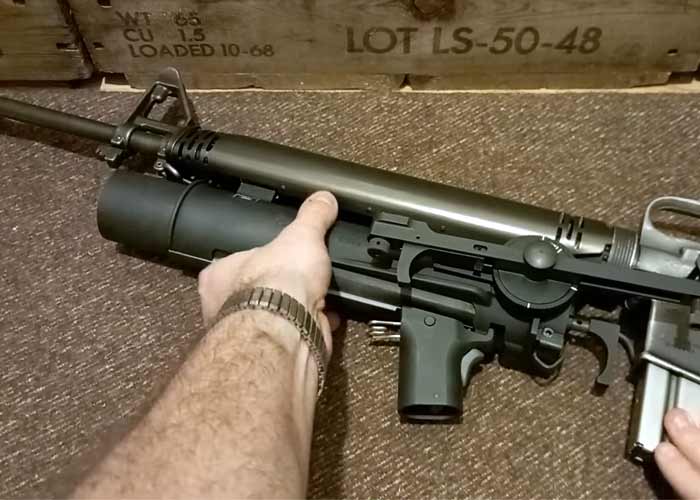 Xm148 Grenade Launcher Airsoft at Zane Stirling blog