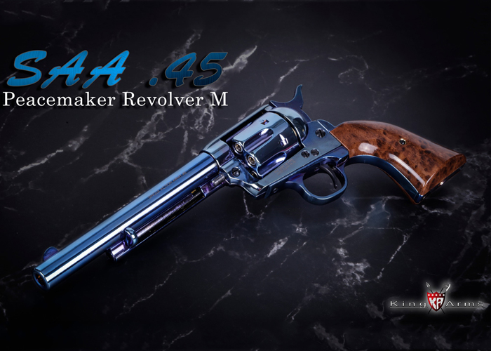 King Arms SAA .45 Peacemaker Revolver Series | Popular Airsoft: Welcome ...